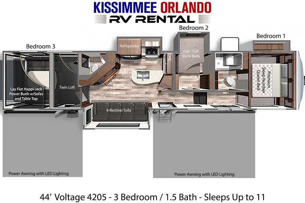 Voltage 4205 - Disney RVs